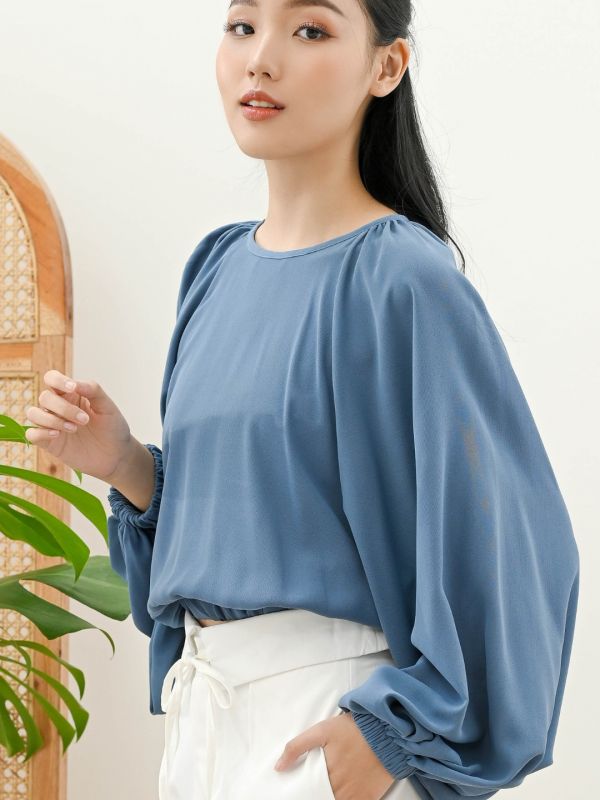 Vienna Bat Sleeves Top | ORIGIN
