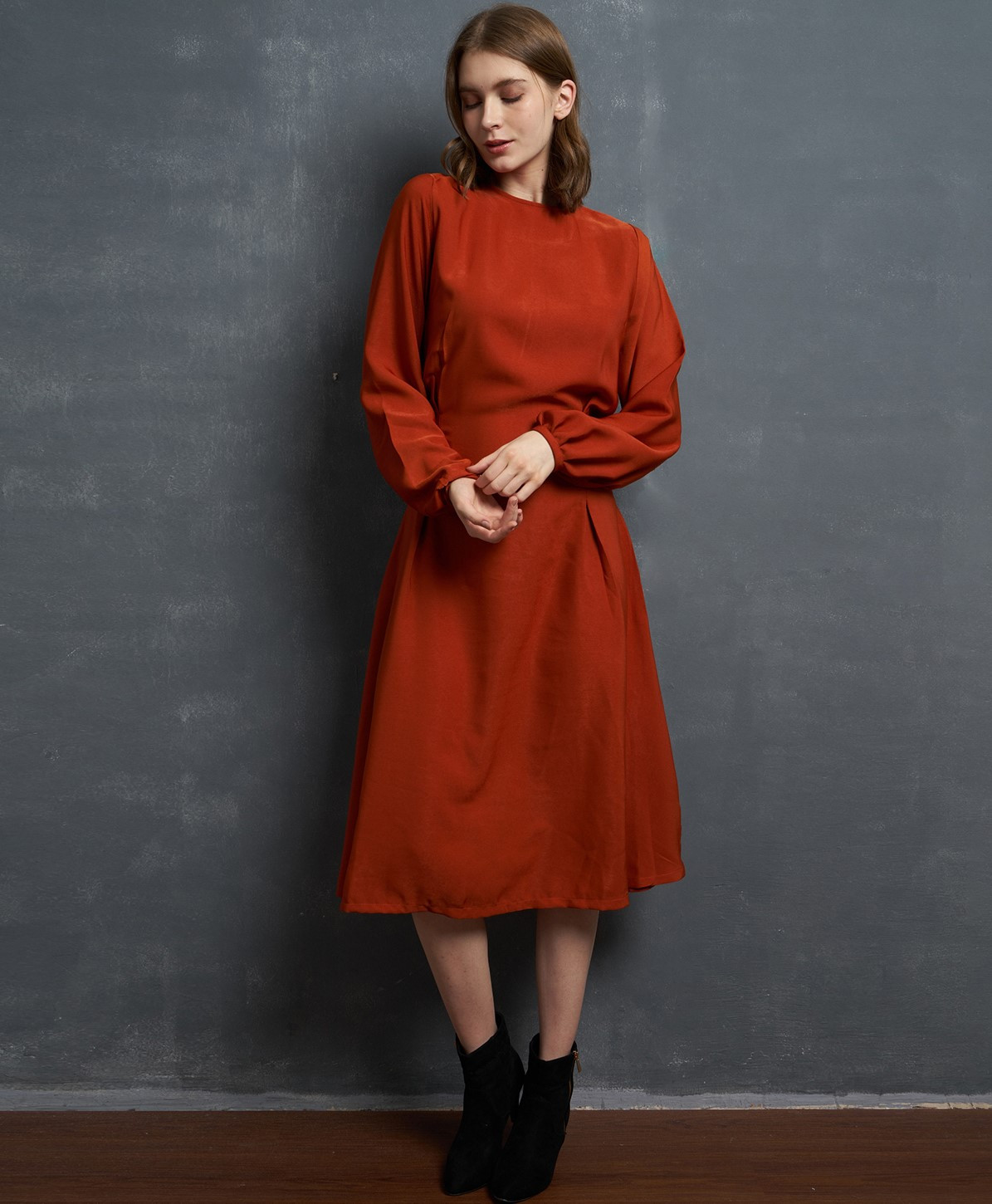 Waist Hug Maxi Dress - Origin Fashion