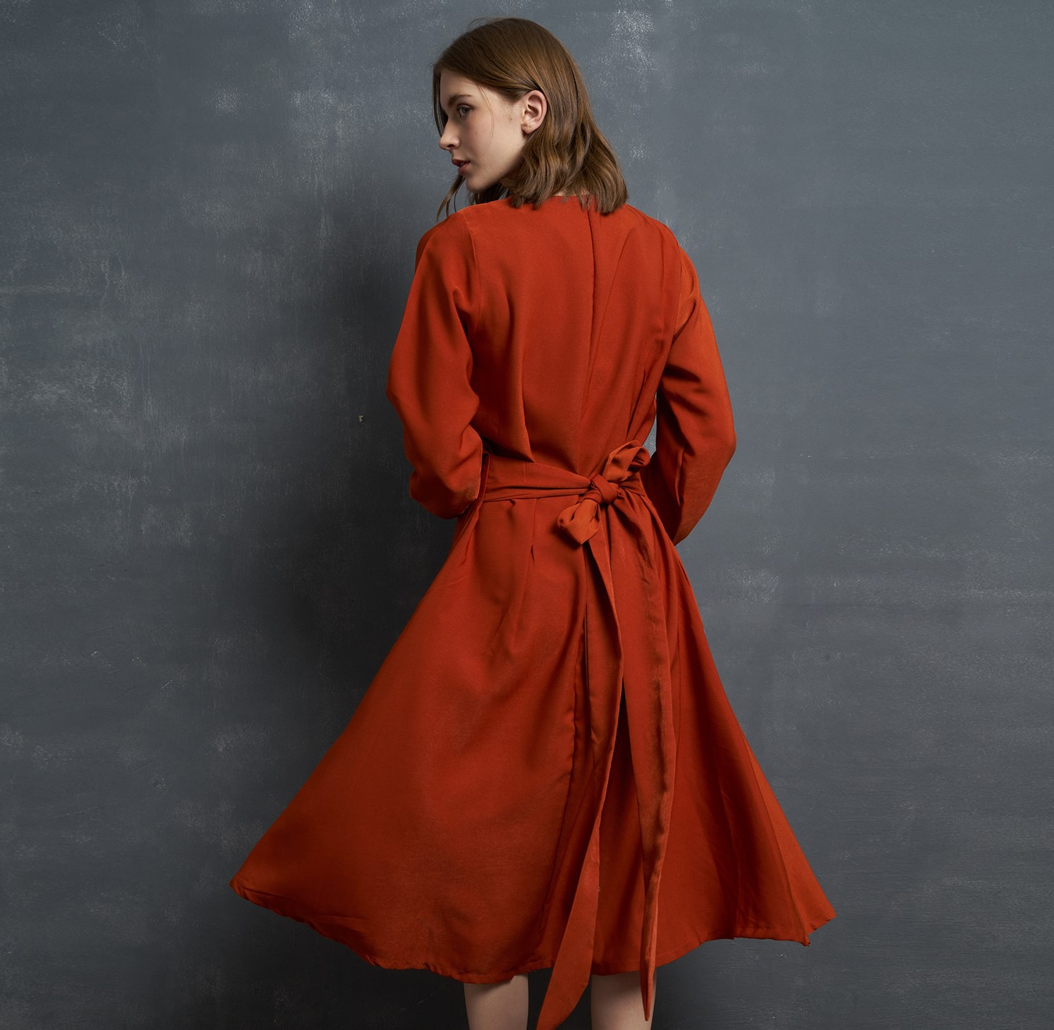 Waist Hug Maxi Dress - Origin Fashion