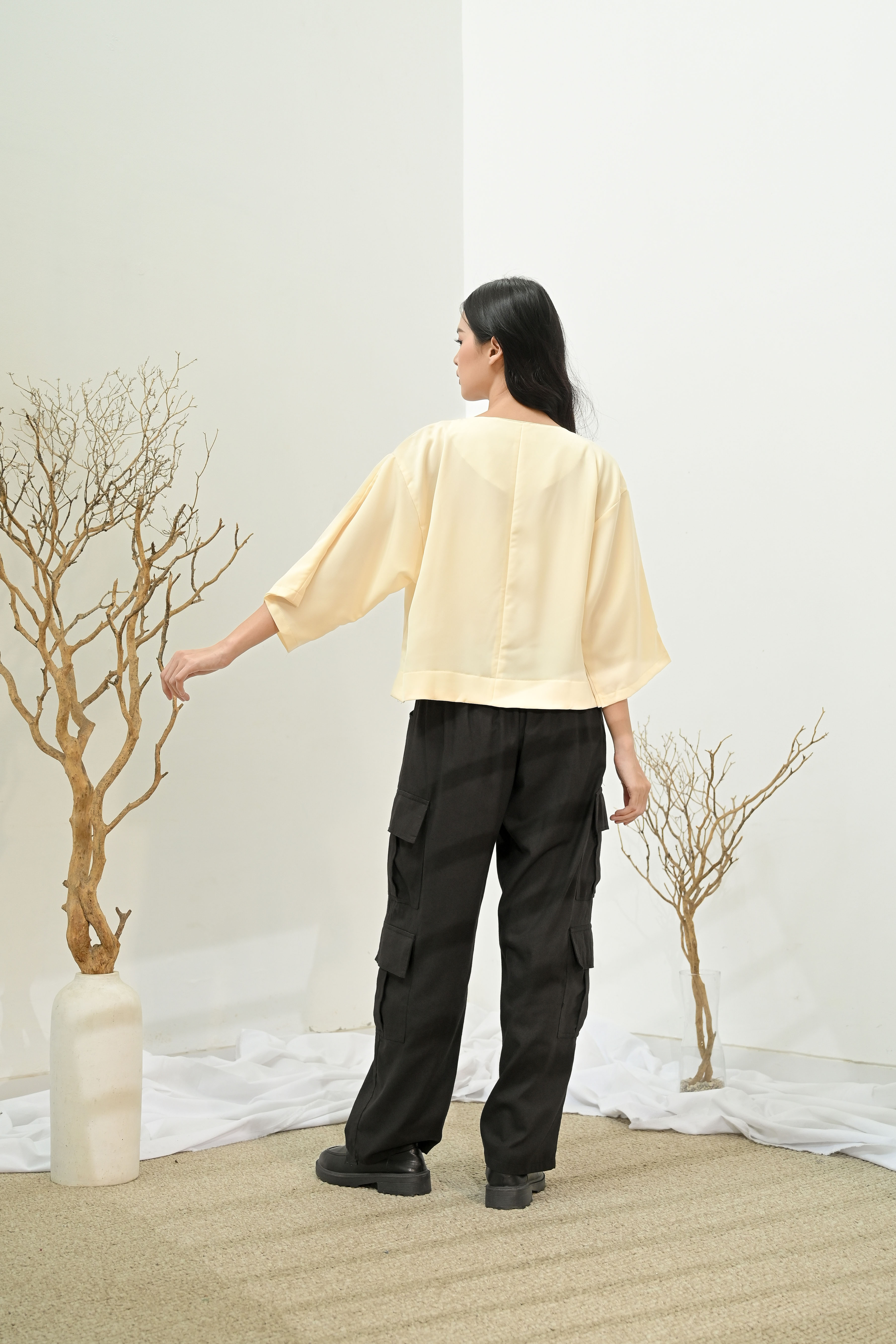 Brynn V Neck Shirt - Origin Fashion