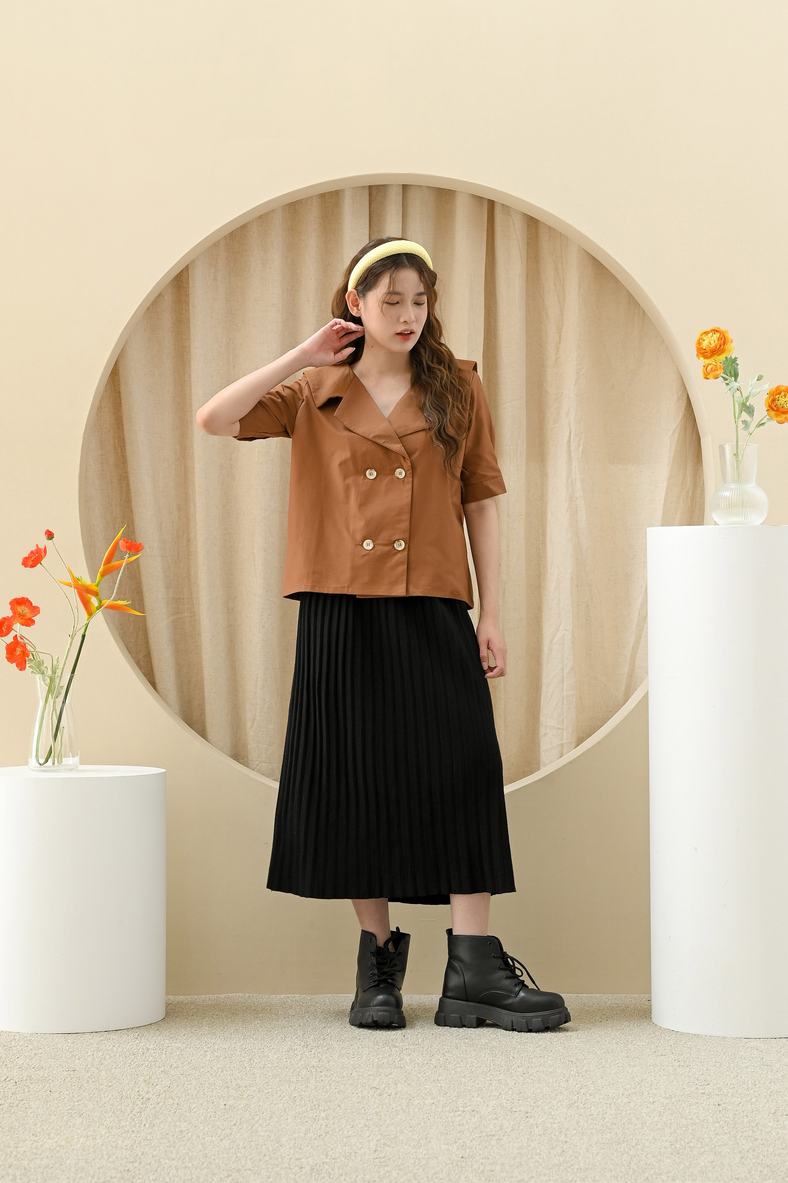 Arden Blaze Collar Shirt - Origin Fashion